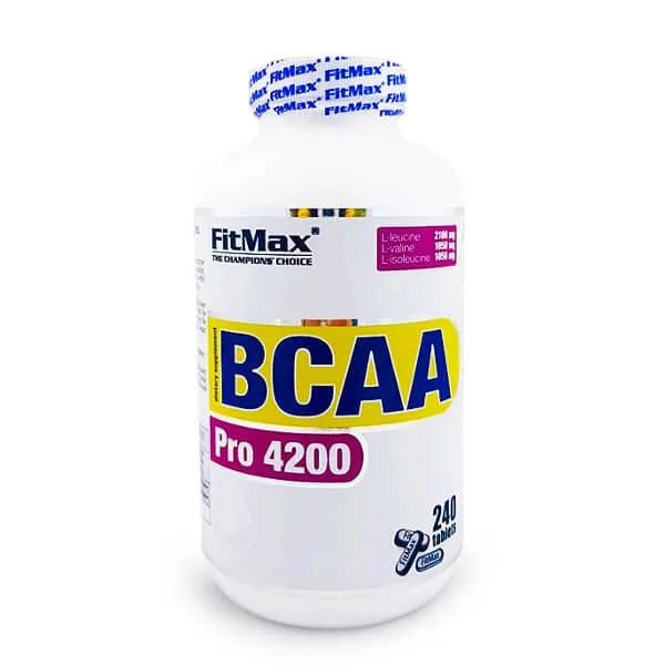 FitMax BCAA Pro 4200 - 240 tabl. Wyprzedaż! - 39,99 pln, opinie - sklep BODYPAK